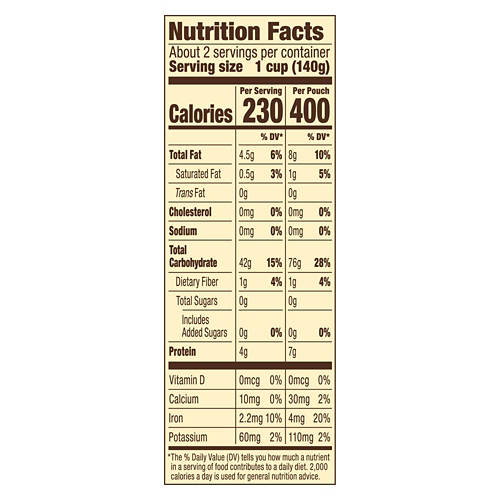 Earthly Grains Long Grain White Ready to Serve Rice, 8.8 oz